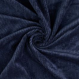 Cord Manchester Stoff dunkelblau ♥ günstig kaufen | Spitzentraum