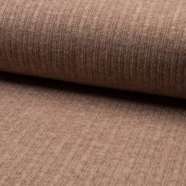 Feinstrick Stoff tabak melange Zopfmuster ♥ kaufen | Spitzentraum
